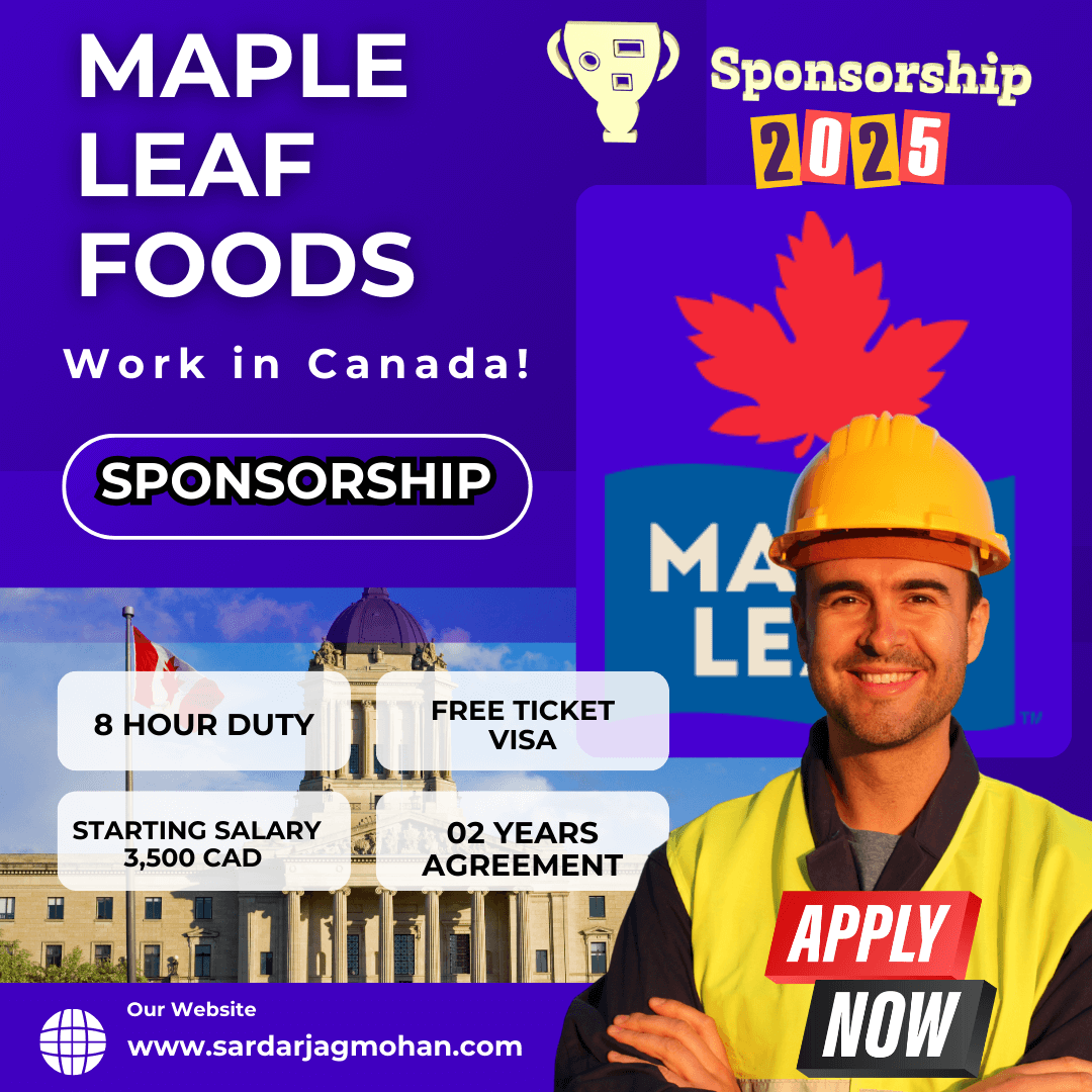 Exciting Job Opportunities with Visa Sponsorship at Maple Leaf Foods ...
